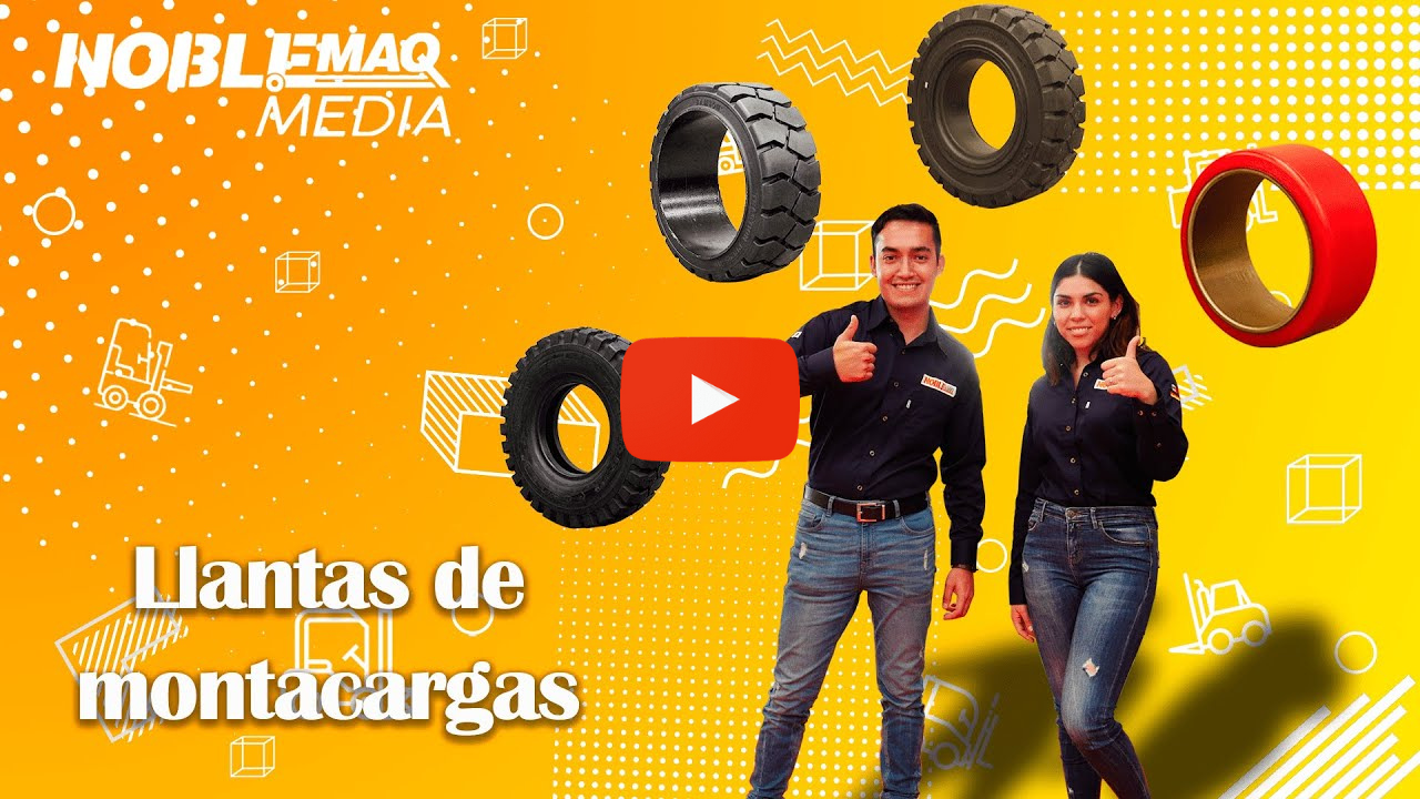 Cómo medir las Llantas para Montacargas