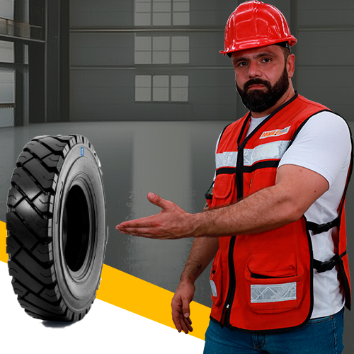 Cómo medir las Llantas para Montacargas